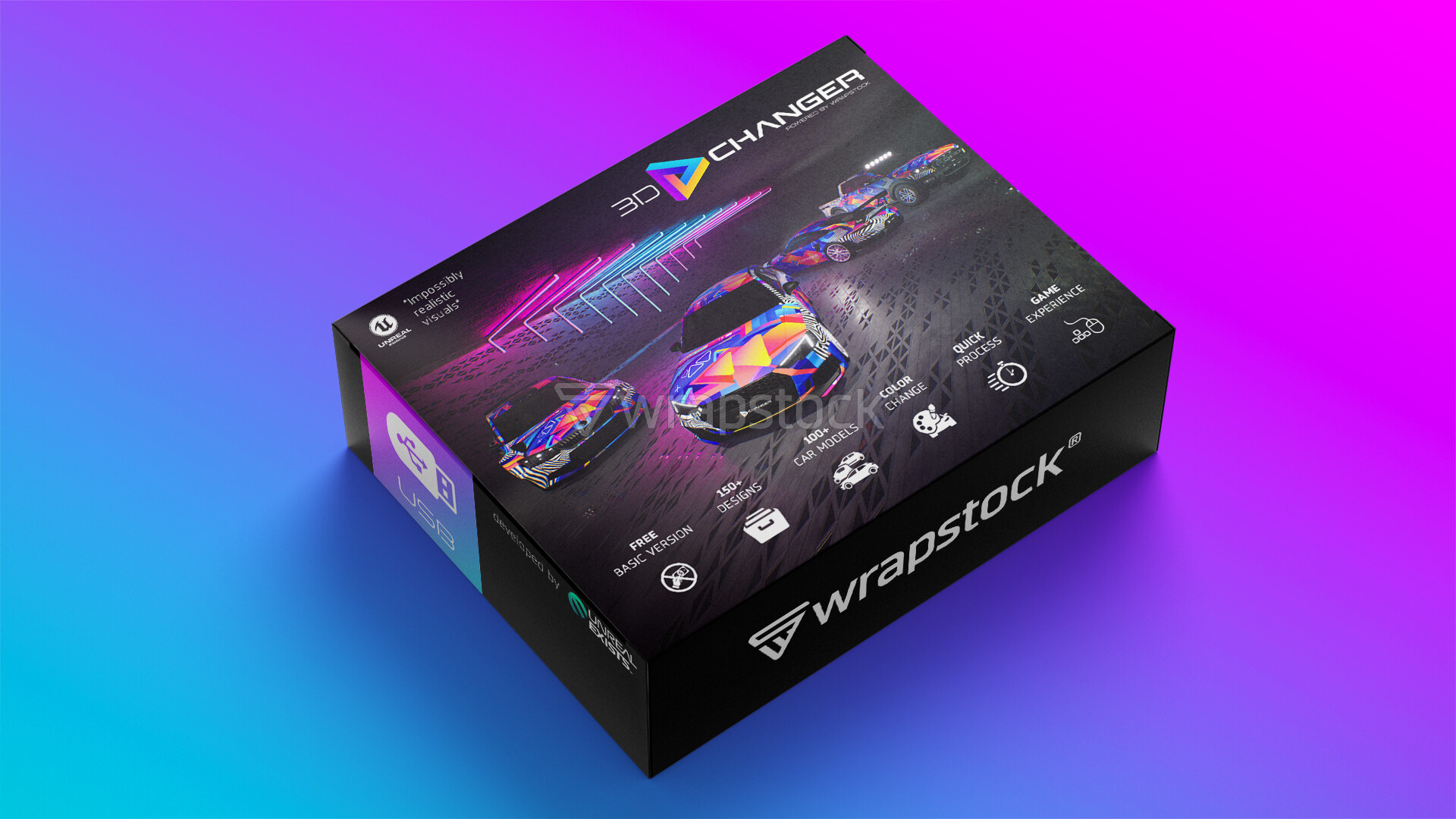 Wrapstock - 3D CHANGER ON USB